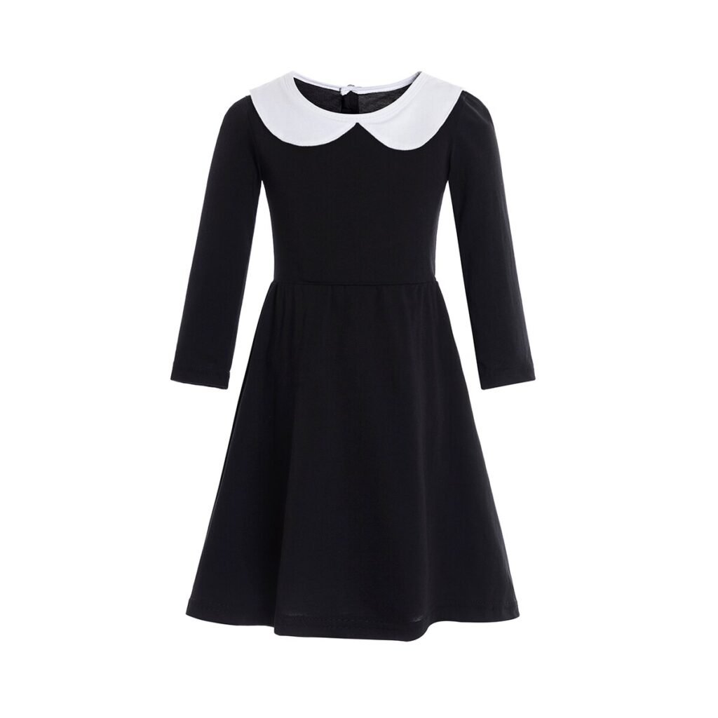 Wednesday Addams Nevermore Academy Black School Uniform-The Addams ...